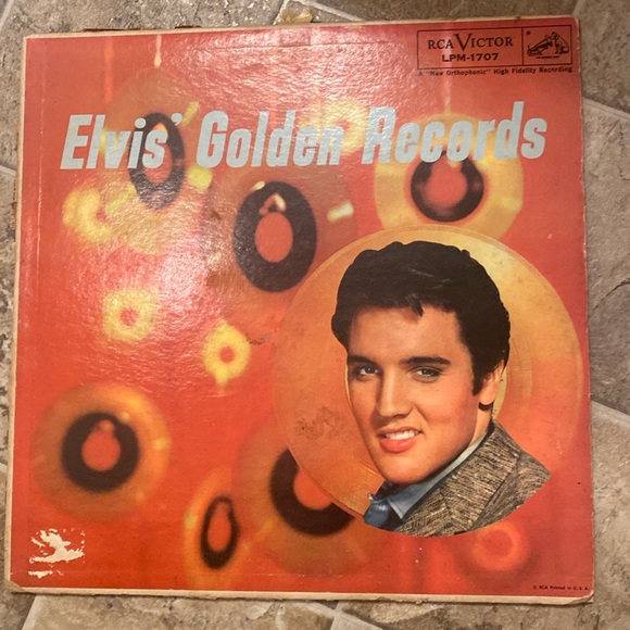 Media | Elvis Golden Record Vintage 1958 | Poshmark